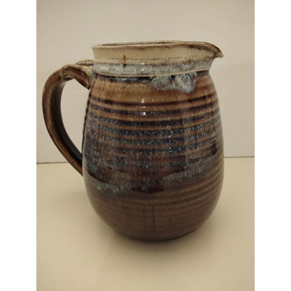 Brandon Stoneware | Accents | Vintage Signed Drip Glazed Pottery ...